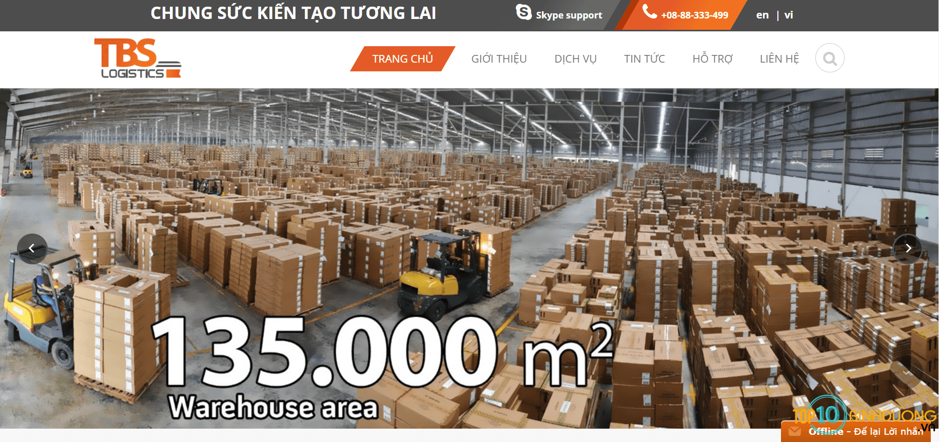 Top 10 danh sách các công ty logistics tại Bình Dương Uy tín